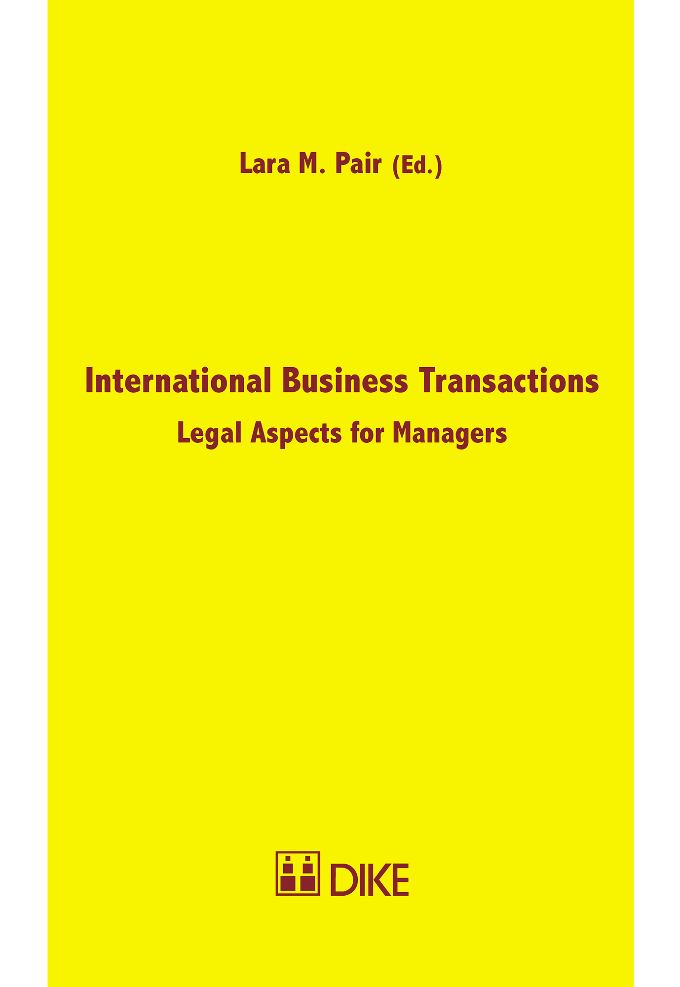 International Business Transactions - DIKE Verlag