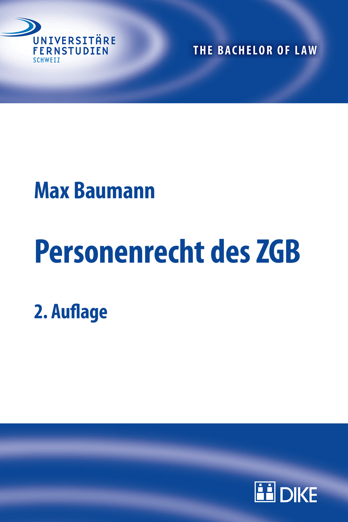 Personenrecht des ZGB - DIKE Verlag