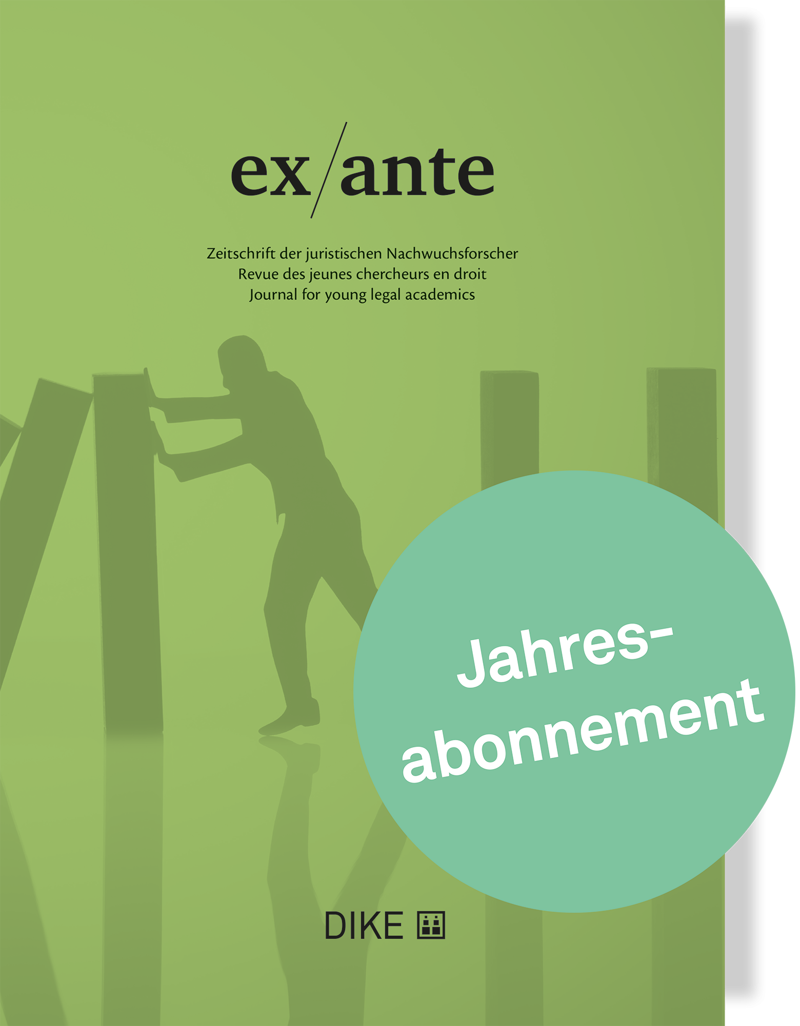 ex/ante Abonnement - ex/ante - Zeitschriften - DIKE Verlag