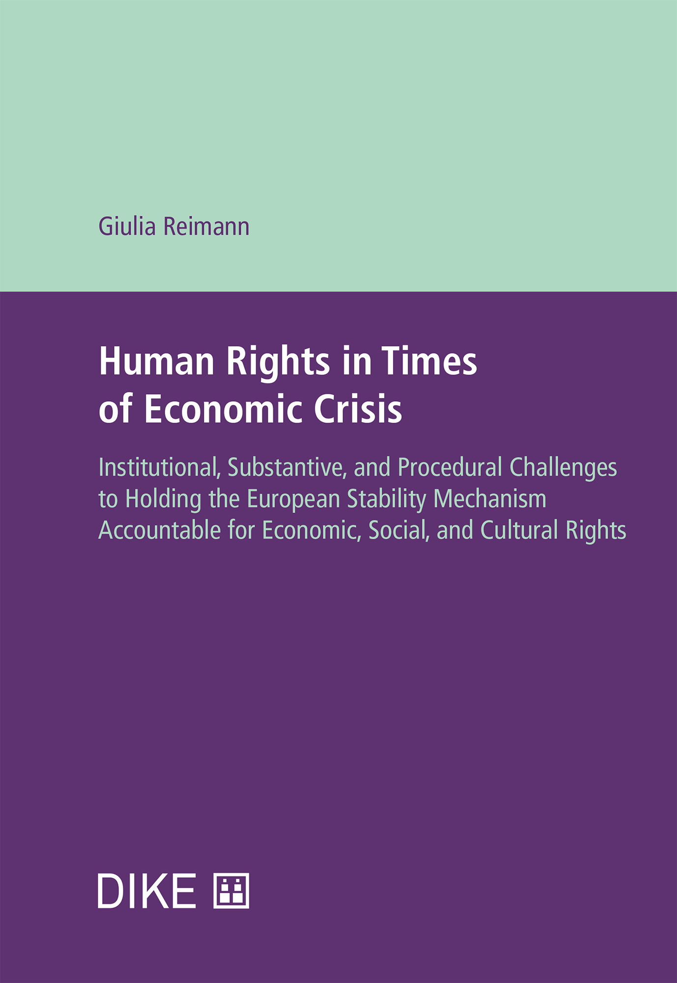 Human Rights in Times of Economic Crisis - Internationale ...